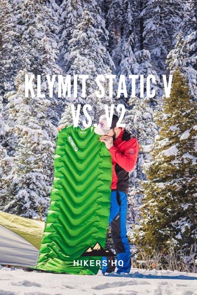 Klymit Static V vs. V2 - Comparison, Specs & Reviews